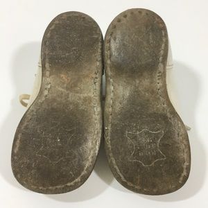 Stride Rite | Shoes | Vintage Stride Rite 7s White Leather Baby Shoes 4 ...